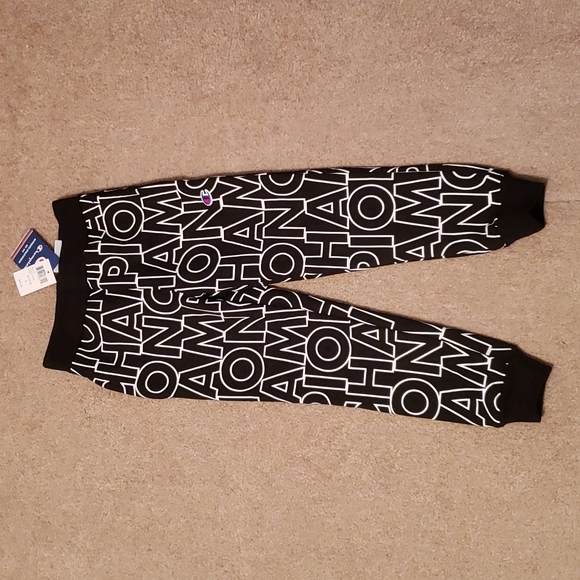 Champion | Bottoms | Nwt Champion Youth Block Outline Jogging Pants ...